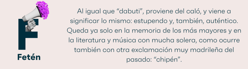 Descubre el diccionario castizo madrileño de la A a la Z | CreaMNN