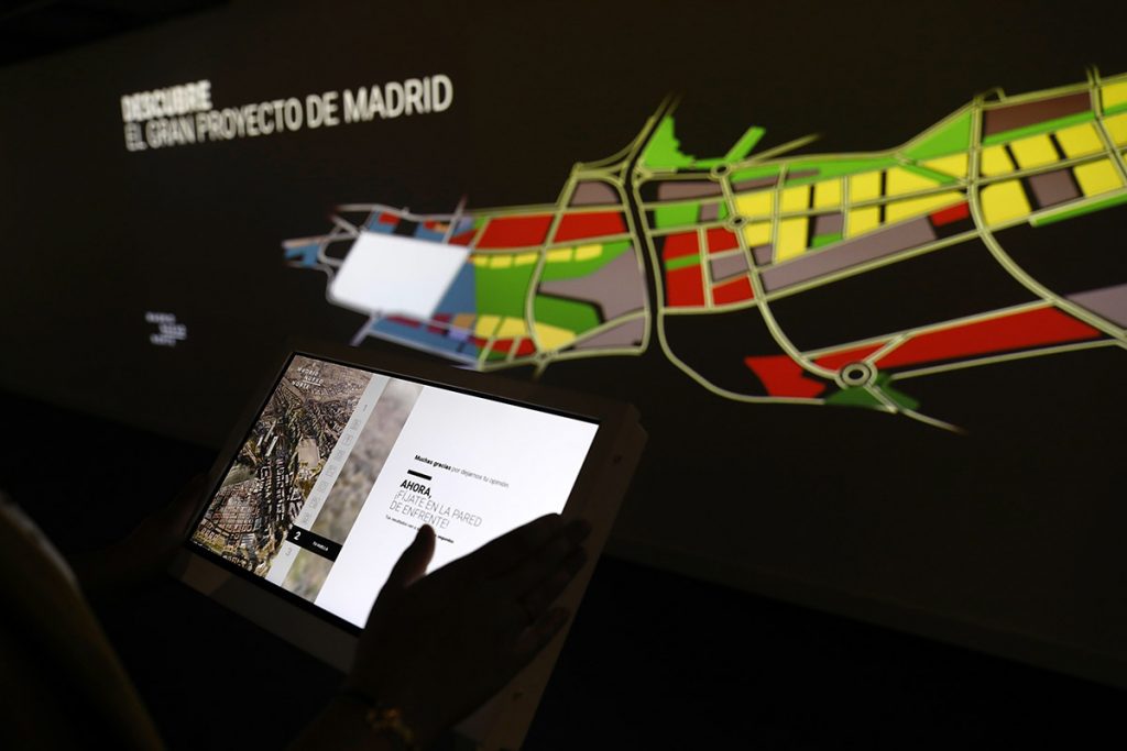 Así es el nuevo espacio interactivo Madrid Nuevo Norte, en Castellana ...